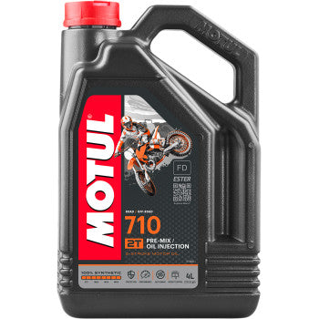 Motul 710 Synthetic 2T Engine Oil - 4L – Pit Lane Moto