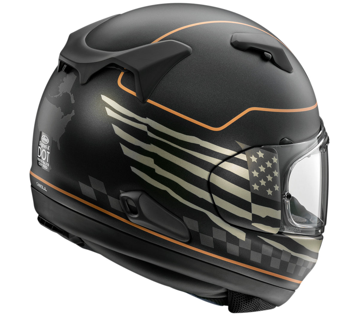 ARAI SIGNET-X US FLAG – Pit Lane Moto